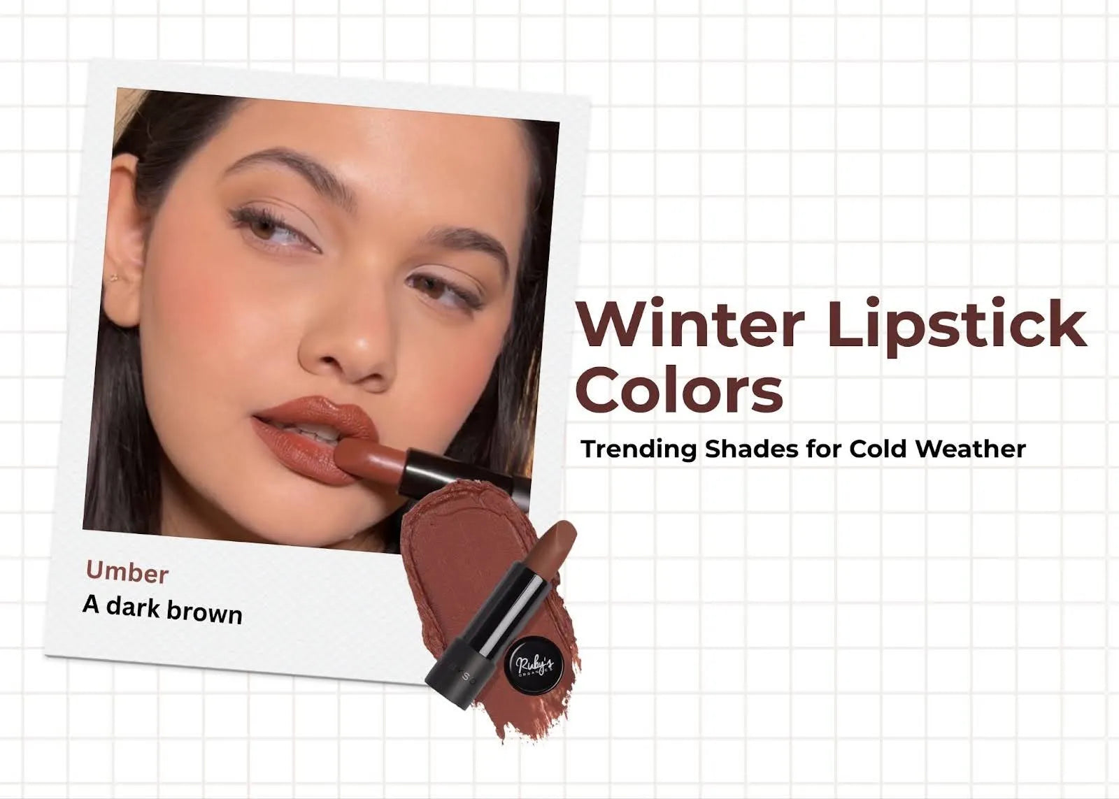Winter Lipstick Colors: Trending Shades for Cold Weather – Ruby's Organics