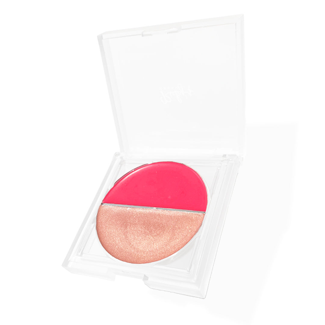 Créme Duo: Poppy Pink Blush + Illuminate Highlighter | Ruby's Organics ...